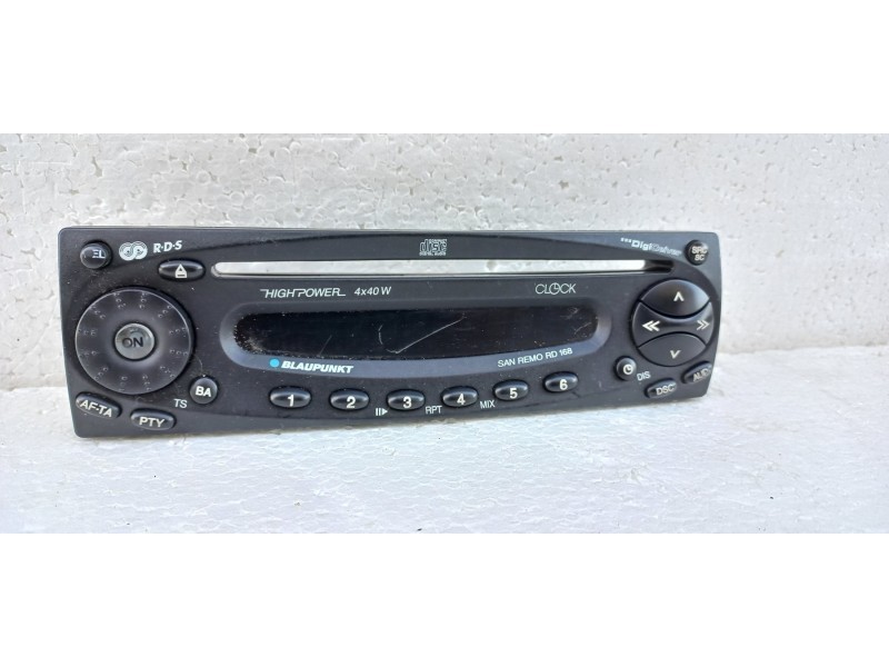 Autoradio Blaupunkt San Remo RD 168 prednjipanel