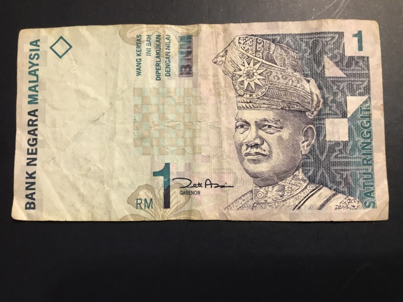 MALEZIJA 1 RINGGIT.