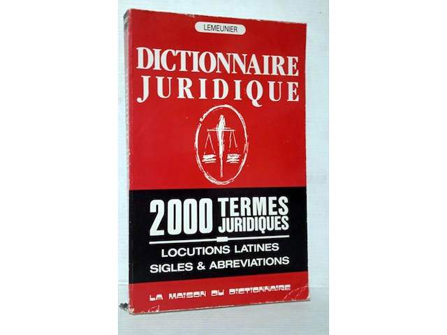 Dictionnaire Juridique