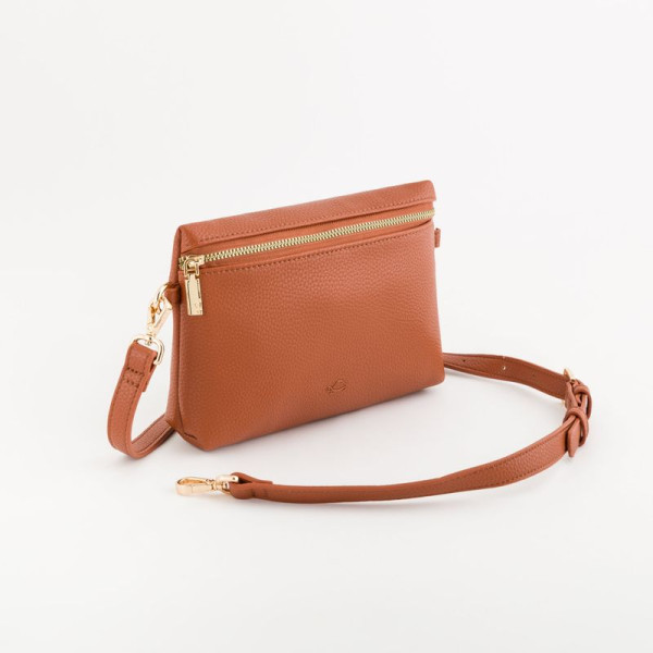 SMALL CROSSBODY, Cuoio, SINGLE SIZE ( 183666 )