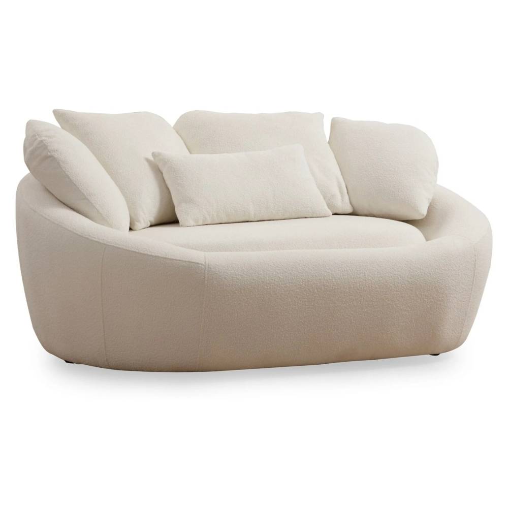 ASIR GROUP Midye Love Seat Cream Dvosed