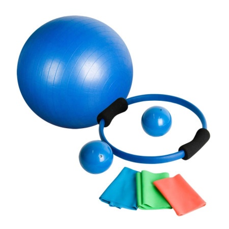 MOVIT® 7-teiliges Yoga-Set, Gymnastikball, Pilates-Ring ( 20040025 )
Celokupan trening tela i uma u jednom setu – 7 delova za vaš trening iz snova