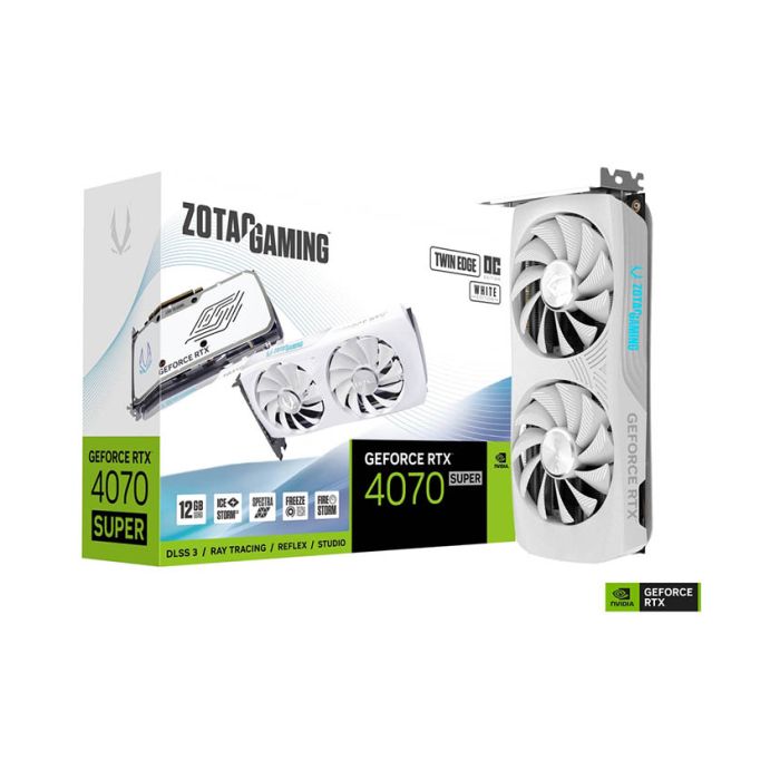 Grafička kartica Zotac Gaming GeForce RTX 4070 Super Twin Edge 12GB 192bit White