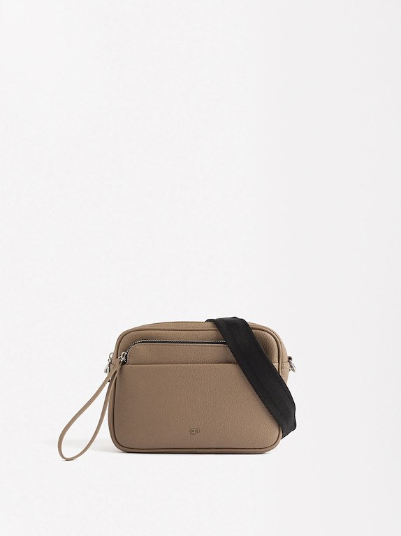 Crossbody Bag With Outer Pockets