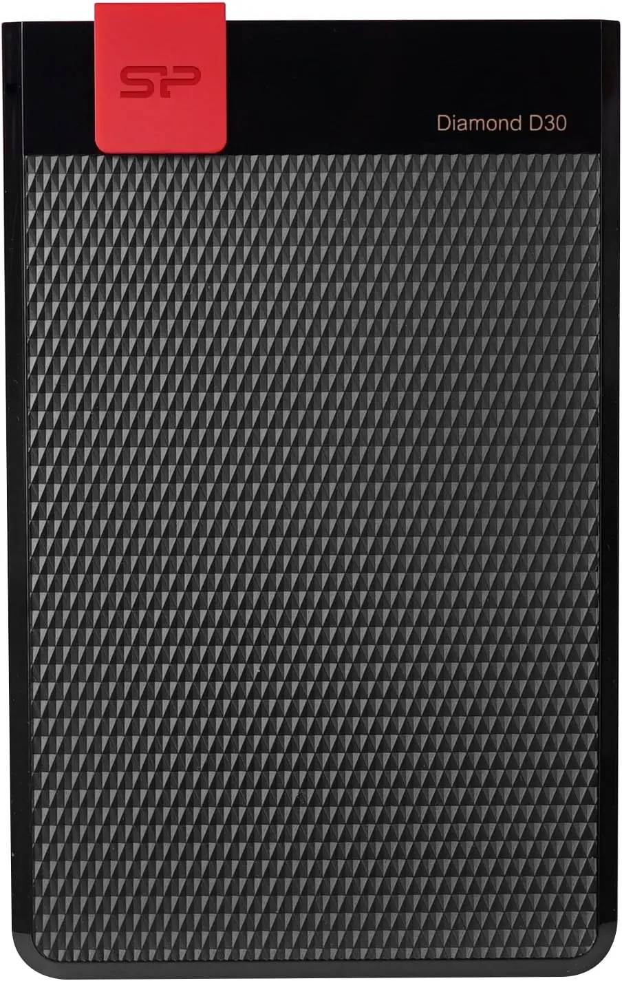 Silicon Power Portable HDD 4TB, Diamond D30, USB 3.2 Gen.1, IPX4 Protection, Black SP040TBPHDD3LS3K