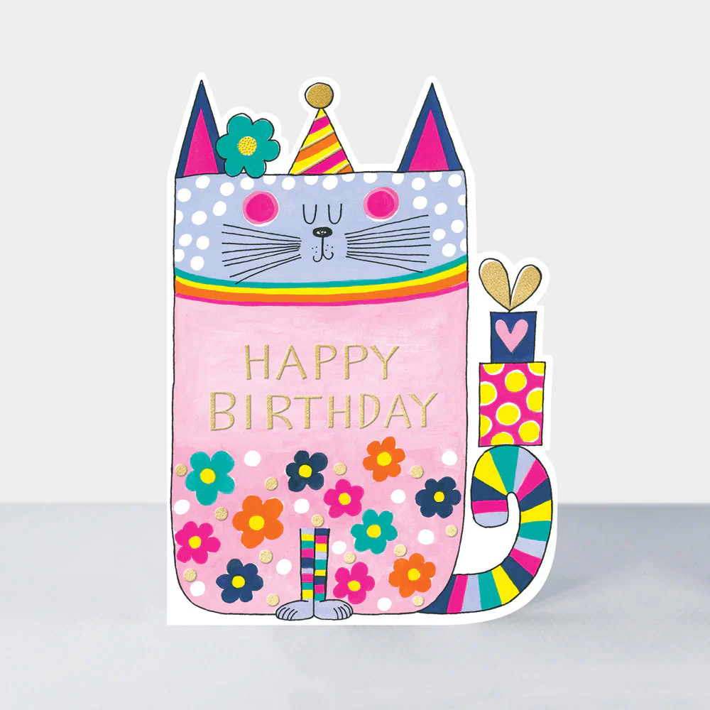 Čestitka - Happy Birthday Cat