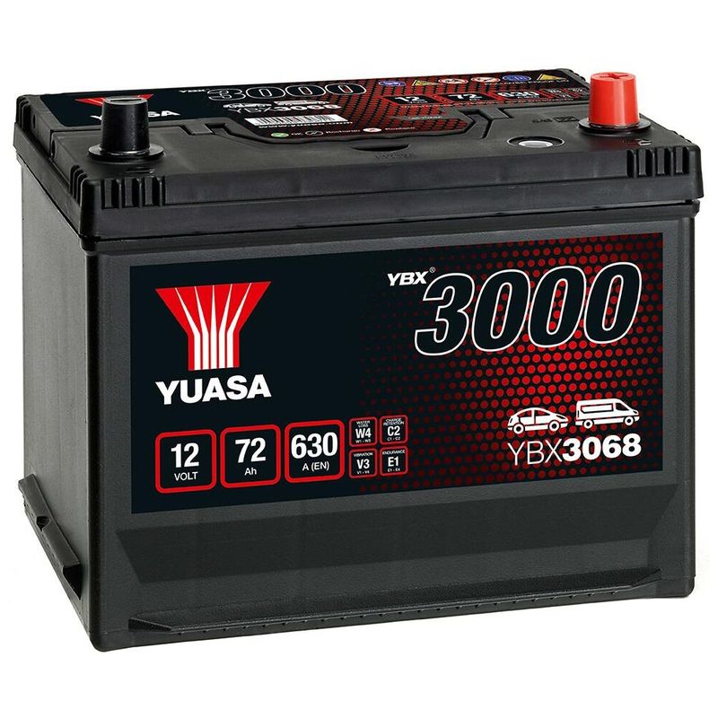 Akumulator YUASA 3000 Asia 12 V 72 Ah +D