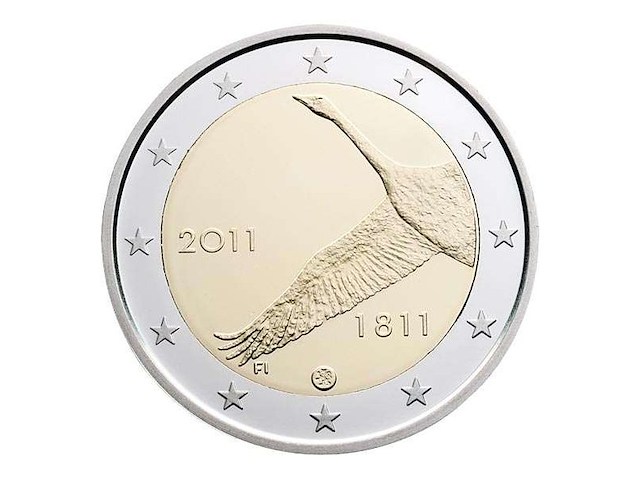 Finska 2 euro 2011. UNC Bank of Finland