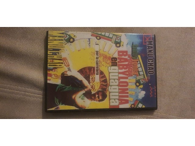 Manu Chao-Baby Jonia en Guagua Babylonia-DVD