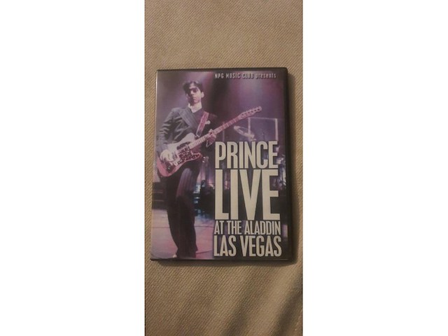 Prince-Live at tha Aladdoin Las Vegas-DVD