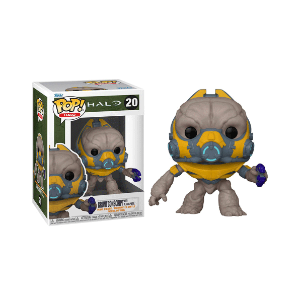 Figura Pop Halo Infinite Grunt with Weapon Funko 046476