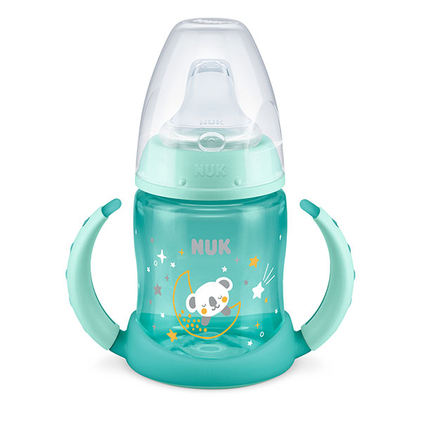 Flašica za učenje sa ručkama Glow in the Dark Nuk 215326.3