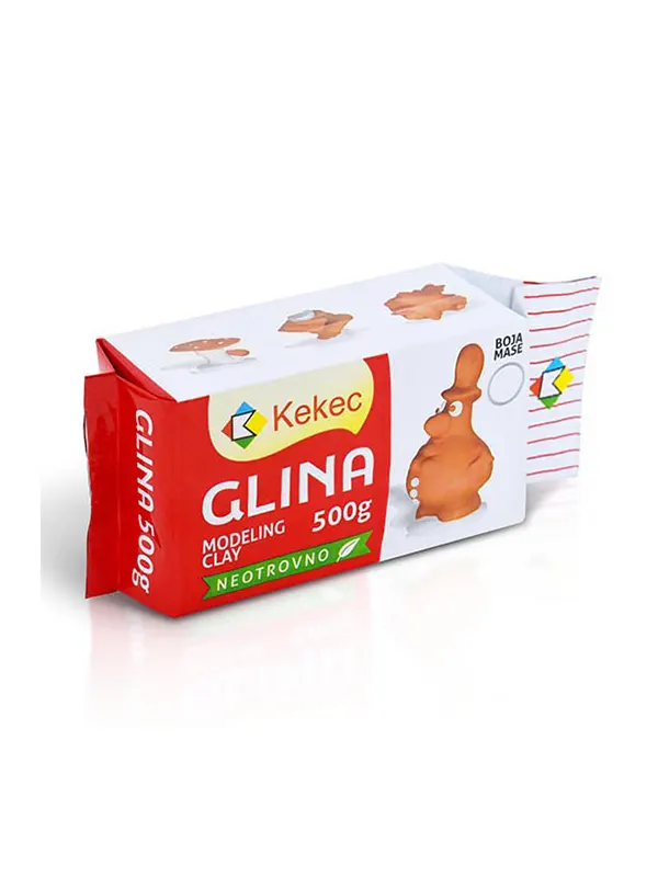 Glina kekec bela 500g