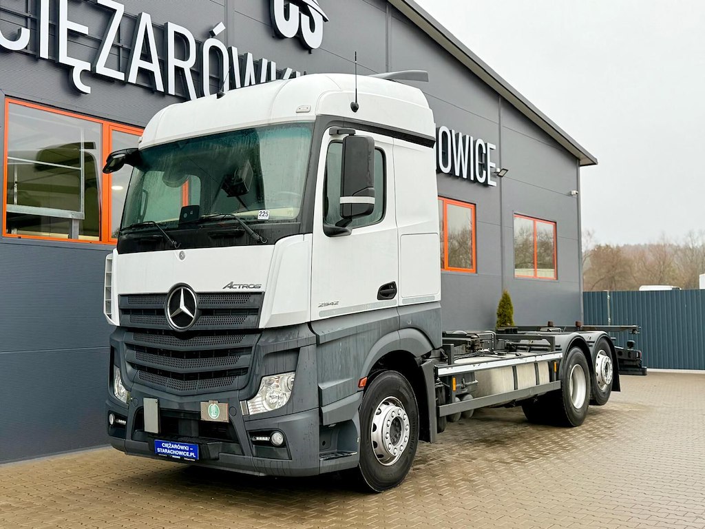 Mercedes-Benz Actros 2542 / E6 / BDF / firanka / plandeka / chłodnia / laweta kamion šasija