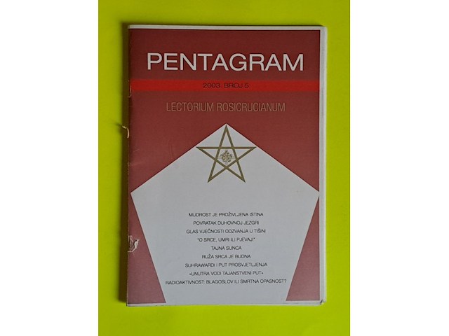 Pentagram  broj 5  2003