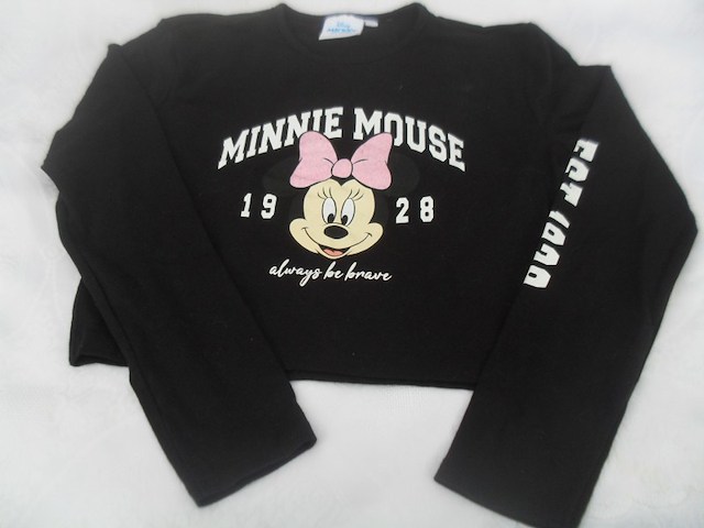 DISNEY MICKEY PAMUCNA CROPTOP MAJICA 146/152