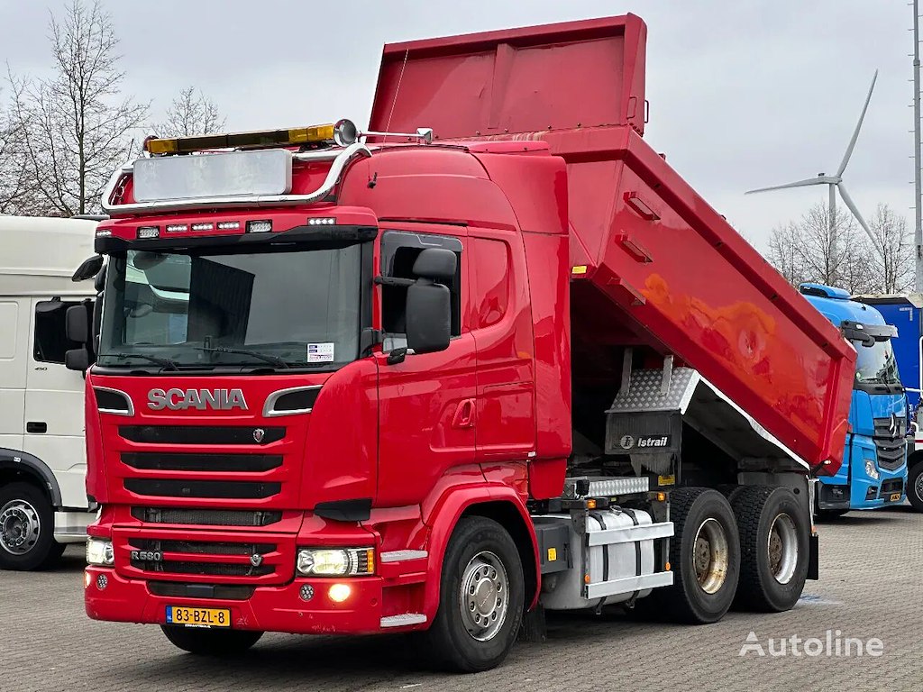 Scania R580 V8 6x4 Kipper Big Axle Retarder Full Air kiper