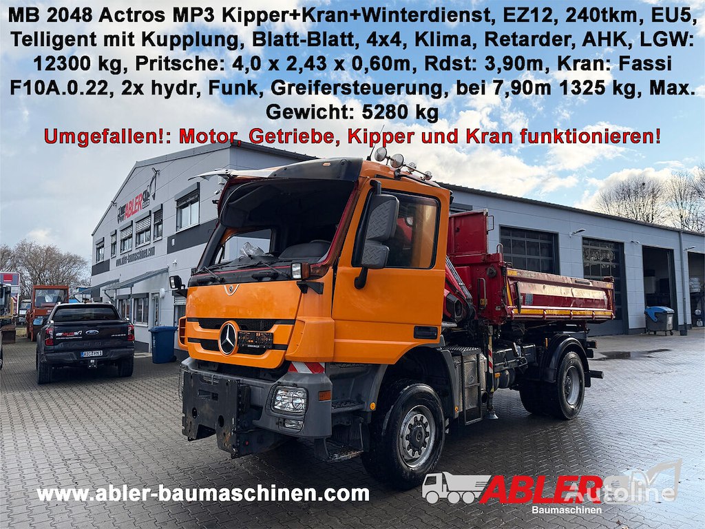 Mercedes-Benz Actros 2048 kiper