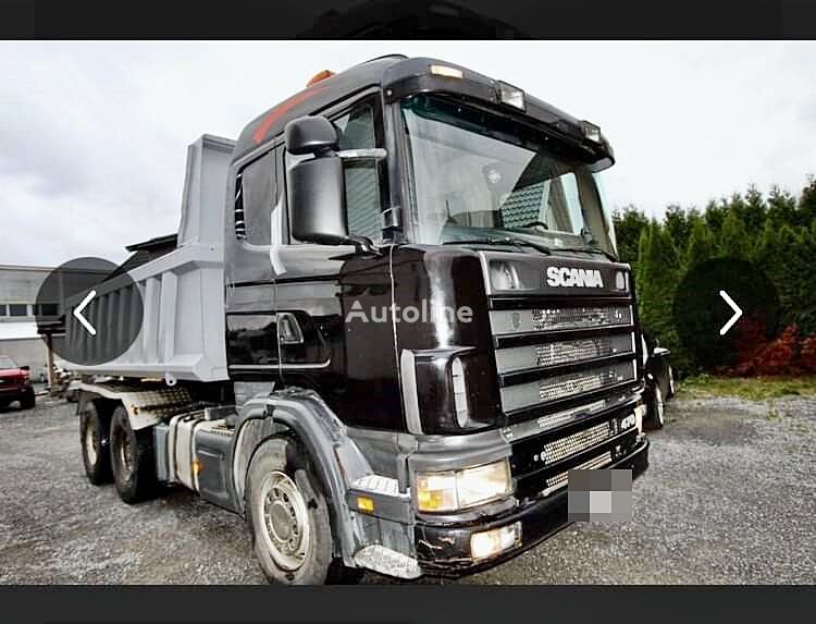 Scania R124 *6x4 *COMBI TRUCK / TIPPER *MANUAL kiper