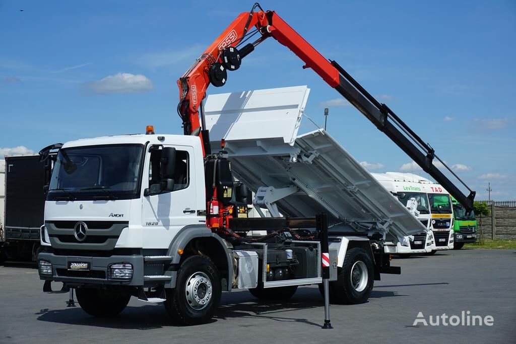 Mercedes-Benz AXOR 1829 kiper