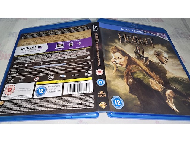 The hobbit: The desolation of Smaug 2Blu-ray-a