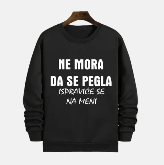 MAFIMI Duks Ne mora da se pegla, Crni