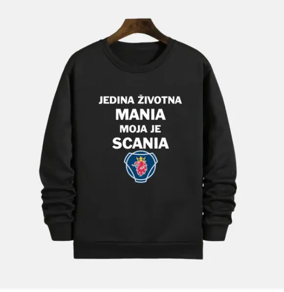 MAFIMI Muški duks Jedina životna mania, Crni