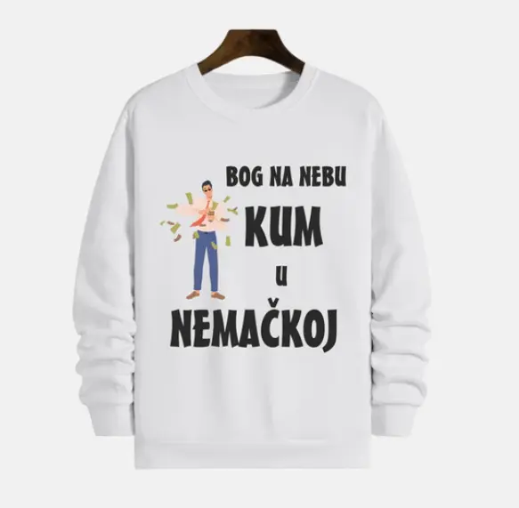 MAFIMI Muški duks Kum u Nemačkoj, Beli