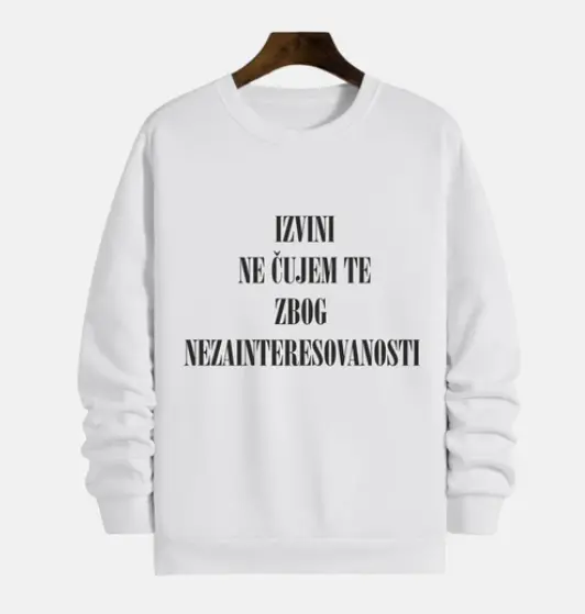 MAFIMI Duks Izvini ne čujem te zbog nezainteresovanosti, Beli