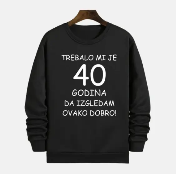 MAFIMI Duks Trebalo mi je 40 godina da izgledam ovako dobro!, Crni