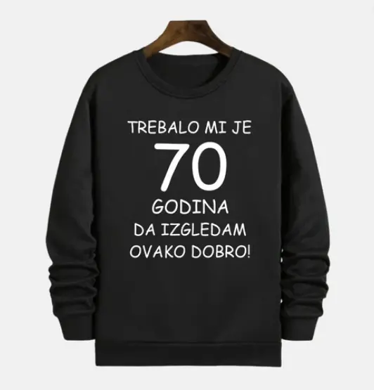 MAFIMI Duks Trebalo mi je 70 godina da izgledam ovako dobro!, Crni