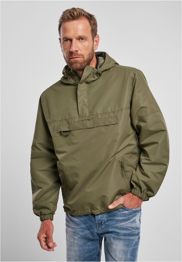 SUMMER PULL OVER JACKET OLIVE