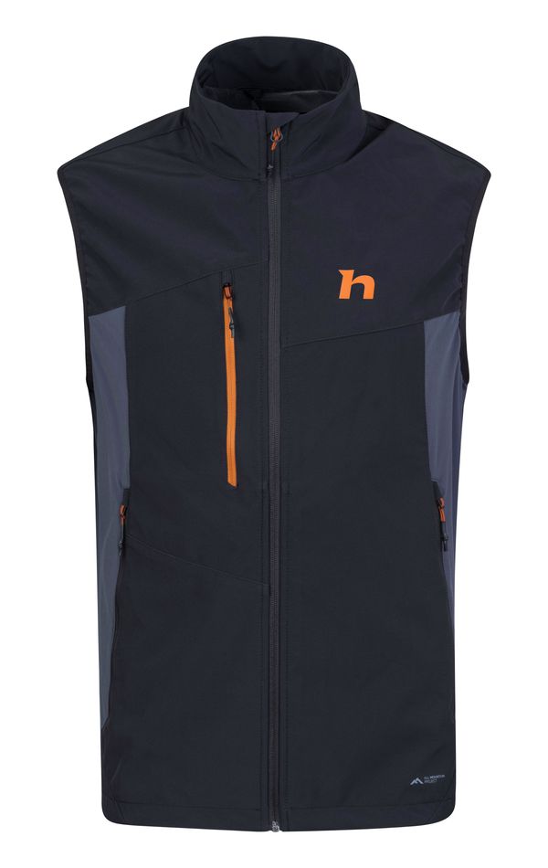 MEN'S SOFTSHELL VEST HANNAH CARSTEN VEST ANTHRACITE/INDIA INK