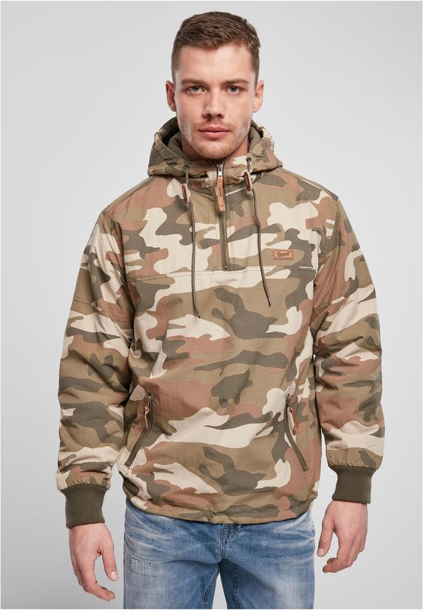 WOODEN CAMOUFLAGE PULL OVER WINDBREAKER