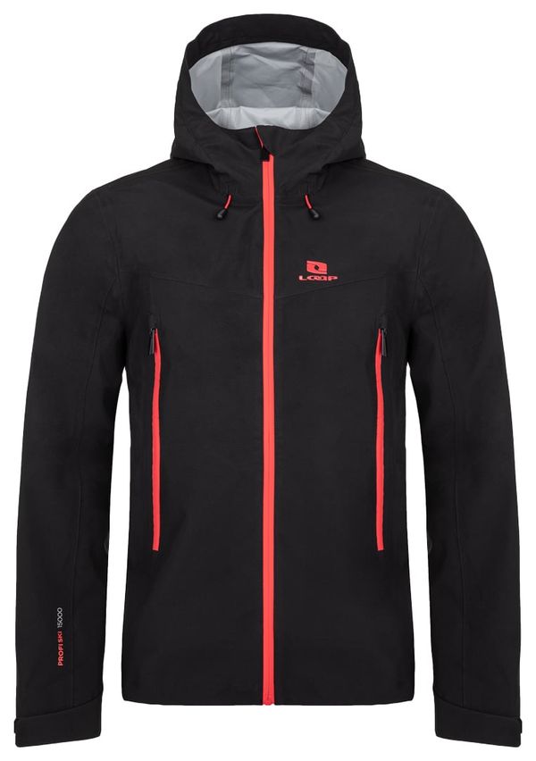 MEN'S SKI JACKET LOAP FAROZZO BLACK/RED