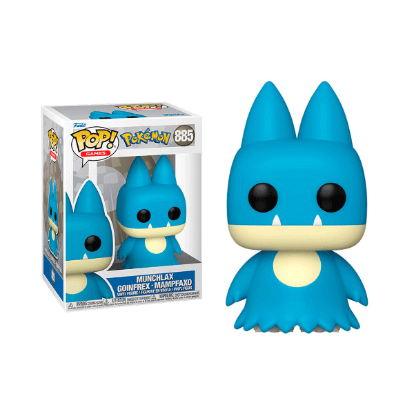 Figura Pop Games Pokemon Munchlax Funko 061350