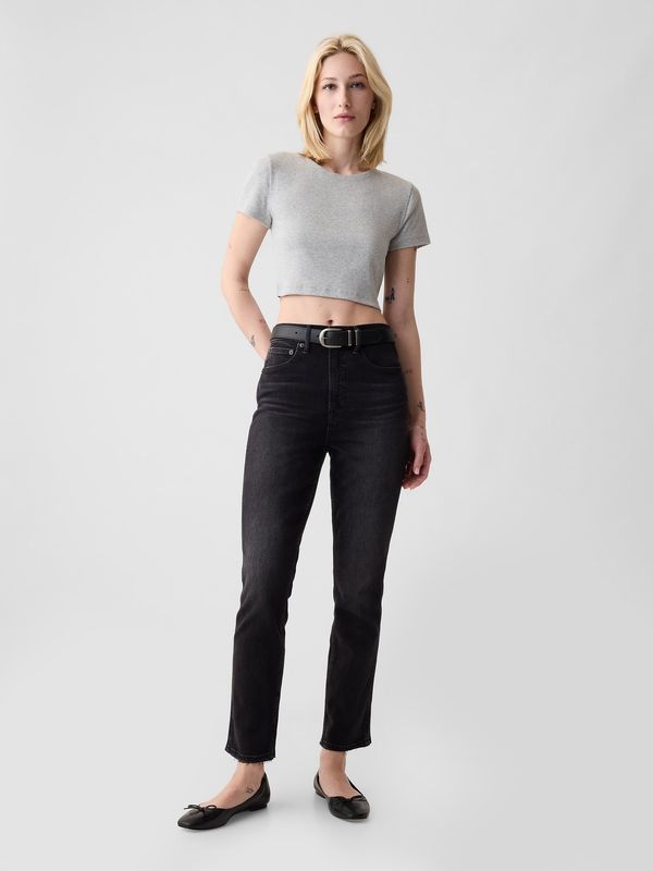 GAP JEANS HIGH RISE CIGARETTE WITH SECRET SMOOTHING POCKETS - WOMEN