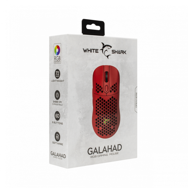 WS GM 5007 GALAHAD, Mouse Red