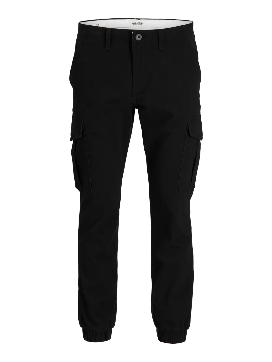 JACK & JONES Muške pantalone 12186889, Crne