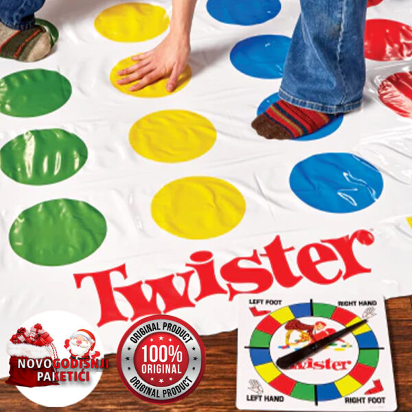 TWISTER Društvena Igra – Zagarantovana ZABAVA