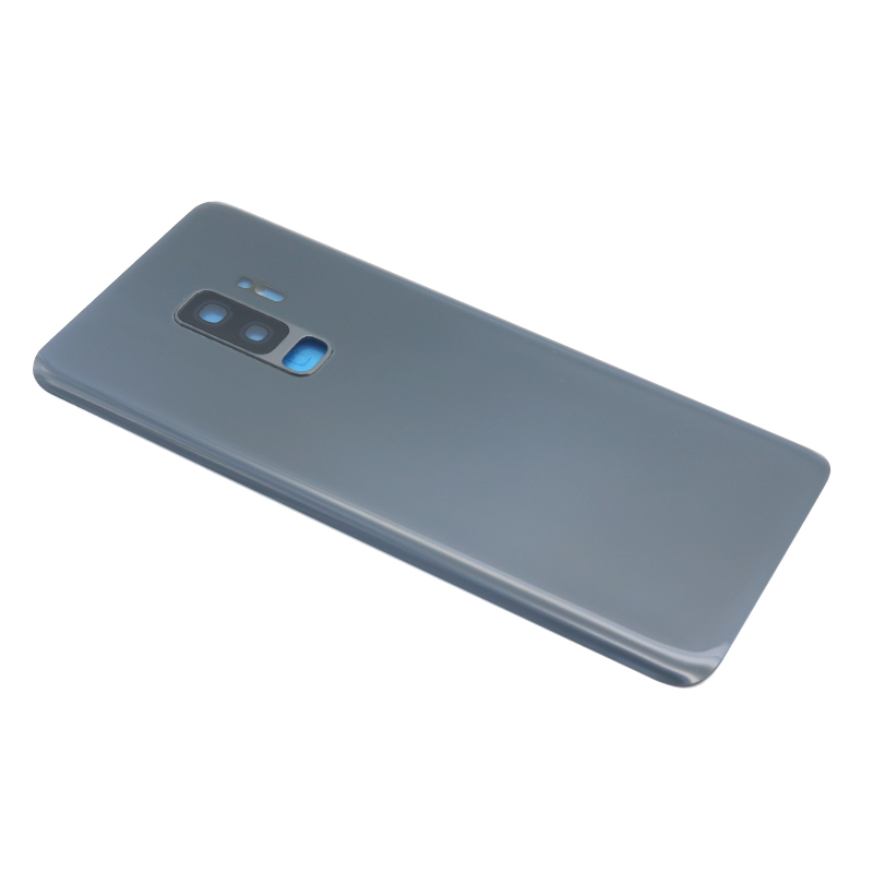 Poklopac baterije za Samsung G965 Galaxy S9 Plus + staklo kamere Titanium grey (NO LOGO) (MS)