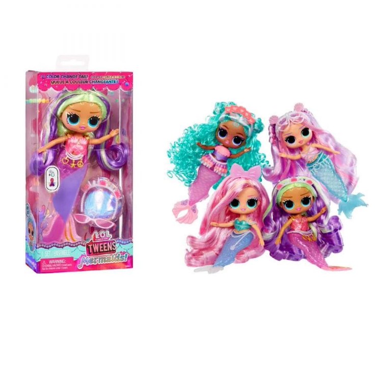 LOL SURPRISE TWEENS MERMAID DOLL CENA ZA 1 KOM