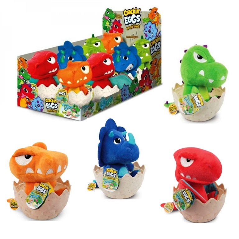 CRAKIN EGGS MINI ROAR DINO ASST CENA ZA 1 KOM