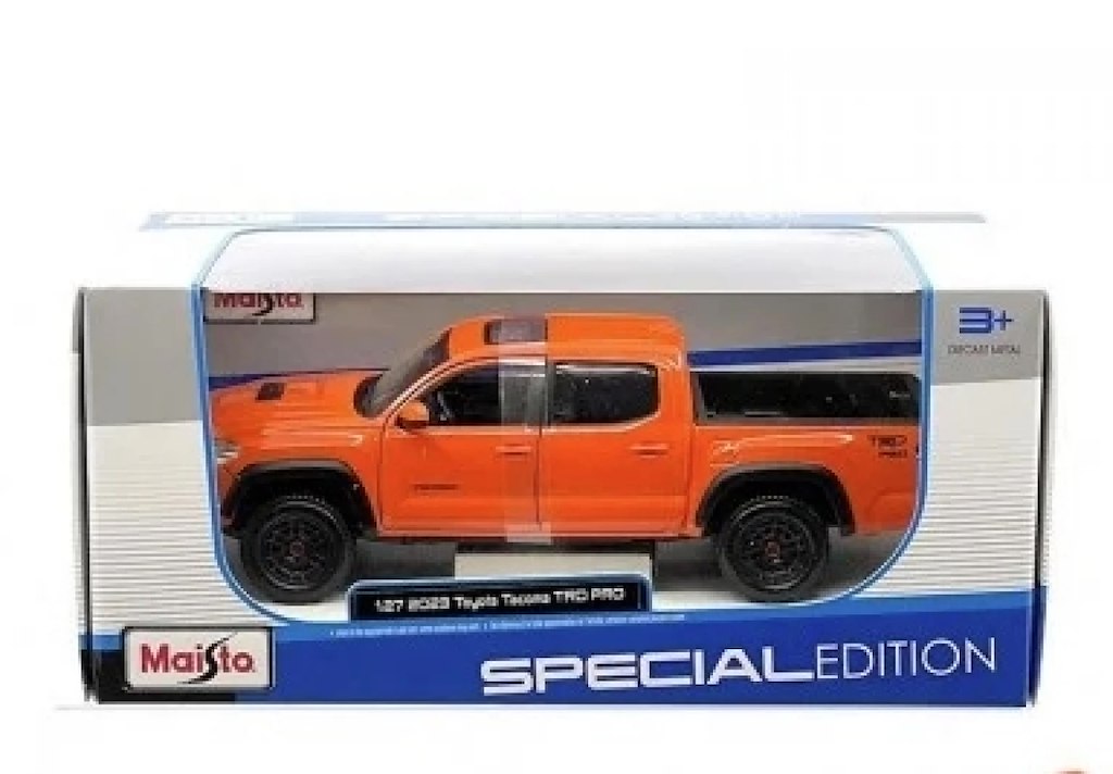 MAISTO METALNI MODEL AUTICA 1:24 SP 2023 TOYOTA TACOMA TRD PRO