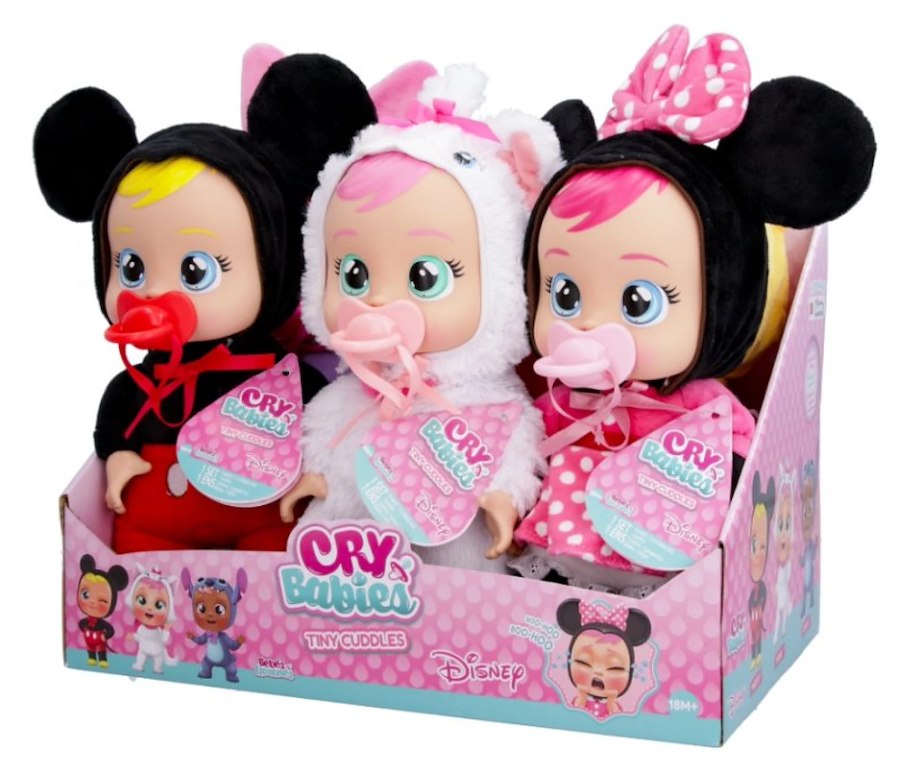 CRY BABIES TINY DISNEY ASST CENA ZA 1 KOM