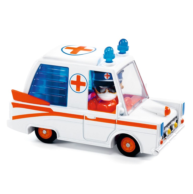 Djeco - Autici Crazy Motors - Hurry ambulance