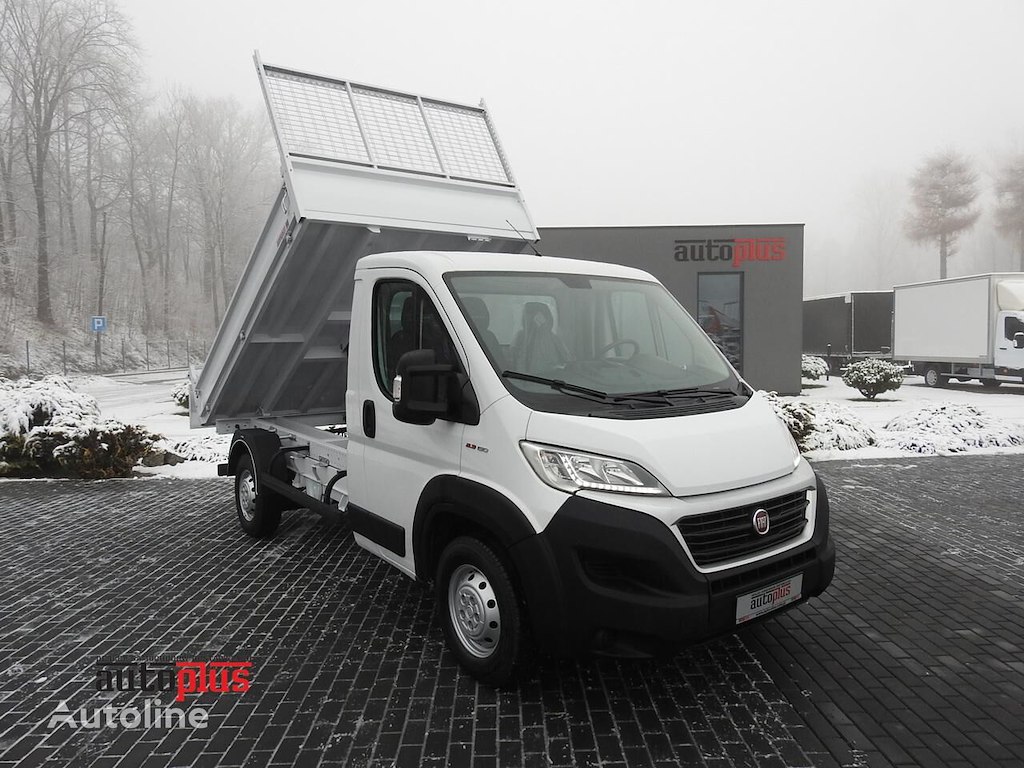 FIAT DUCATO WYWROTKA TEMPOMAT NAWIGACJA KLIMATYZACJA LEDY 150KM [ L4 kamion kiper < 3.5t