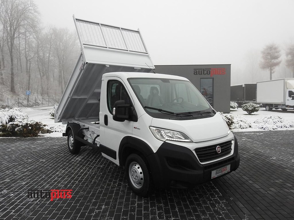 FIAT DUCATO WYWROTKA TEMPOMAT NAWIGACJA KLIMATYZACJA LEDY 150KM [ L4 kamion kiper < 3.5t