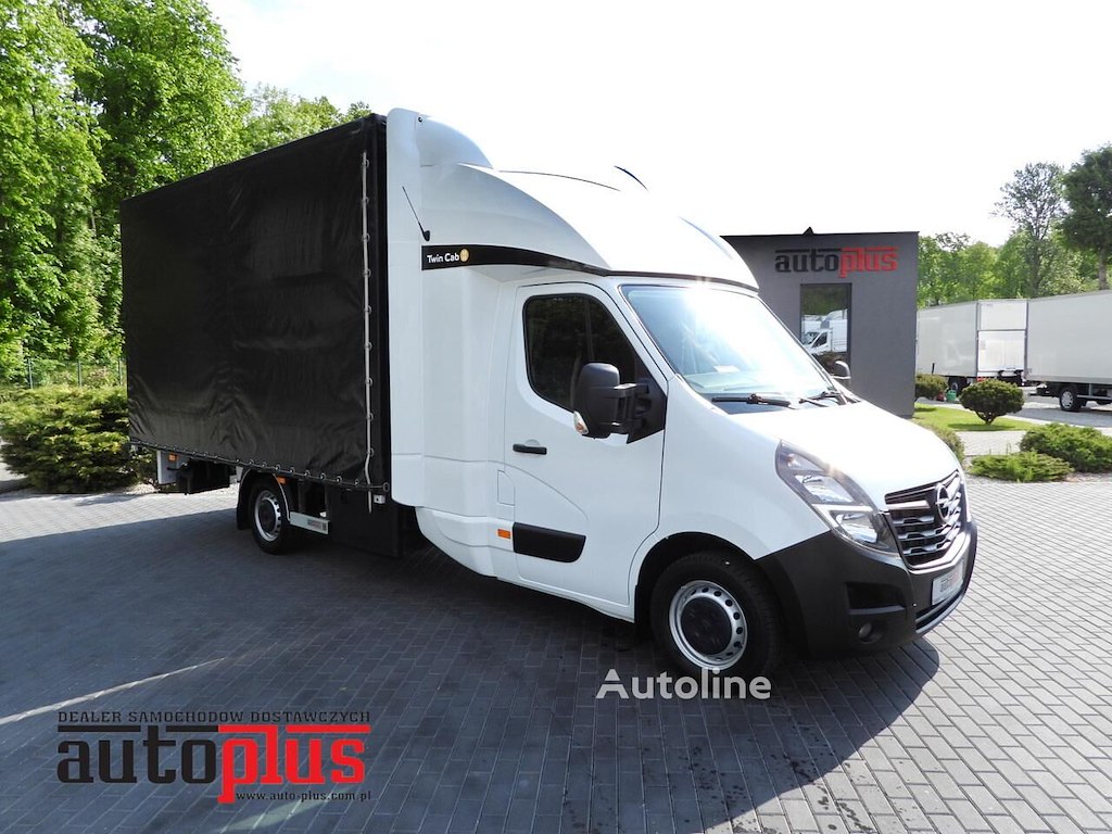 Opel MOVANO PLANDEKA 10 PALET WEBASTO TEMPOMAT KLIMATYZACJA LEDY PNEU kamion s ceradom < 3.5t