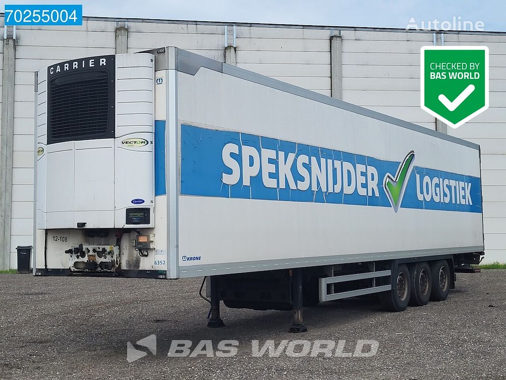 Krone Carrier Vector I550 NL-Trailer TÜV 03/25 Tailgate 2xLiftachse Bl poluprikolica hladnjača